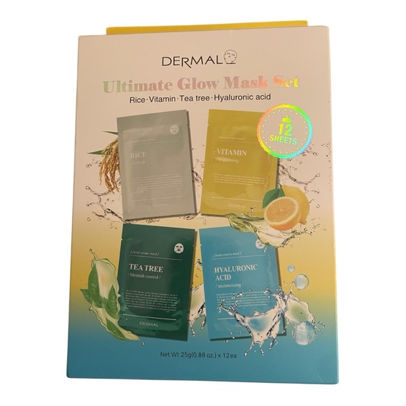 Dermal | Skincare | Ultimate Glow Mask Set Nwt | Poshmark